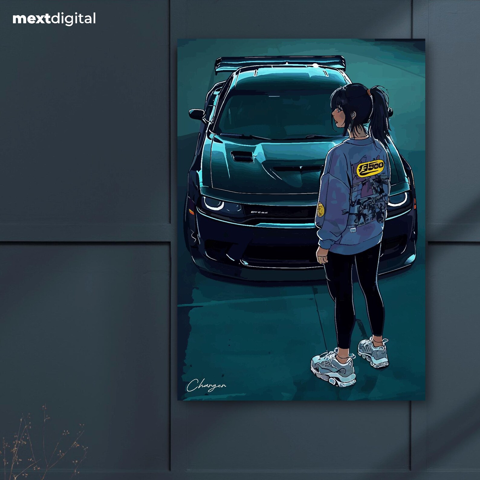 Muscle Car Poster Printable, Super Car Wall Art, Car Wall Decor ...