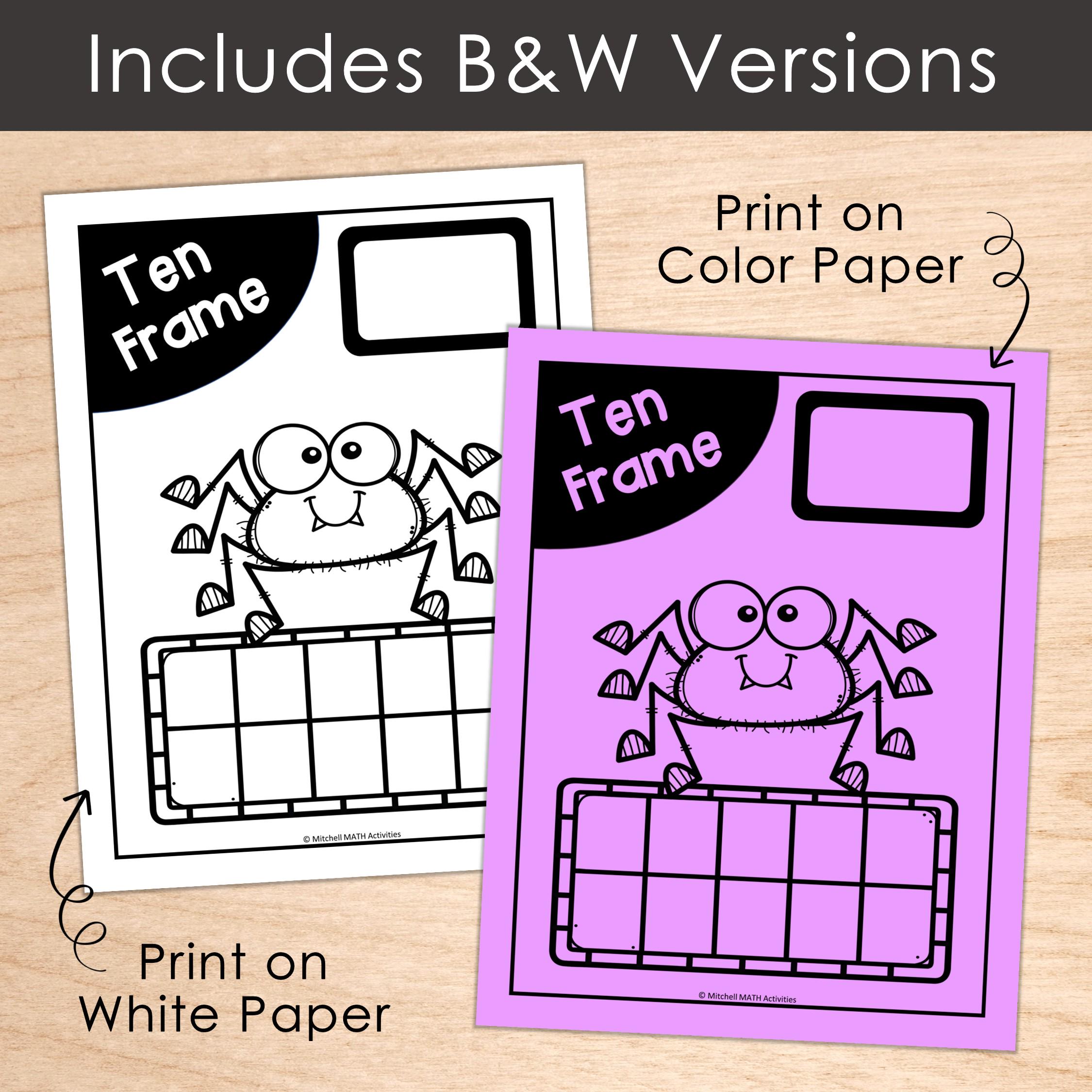 Halloween Numbers 1 to 20 Math Activities for October Number Sense ...