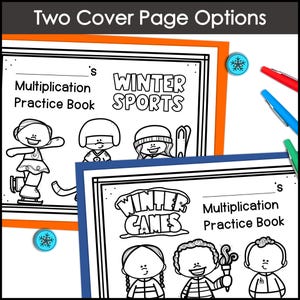 Multiplication Fact Fluency Practice Color by Number Winter 3rd Grade ...