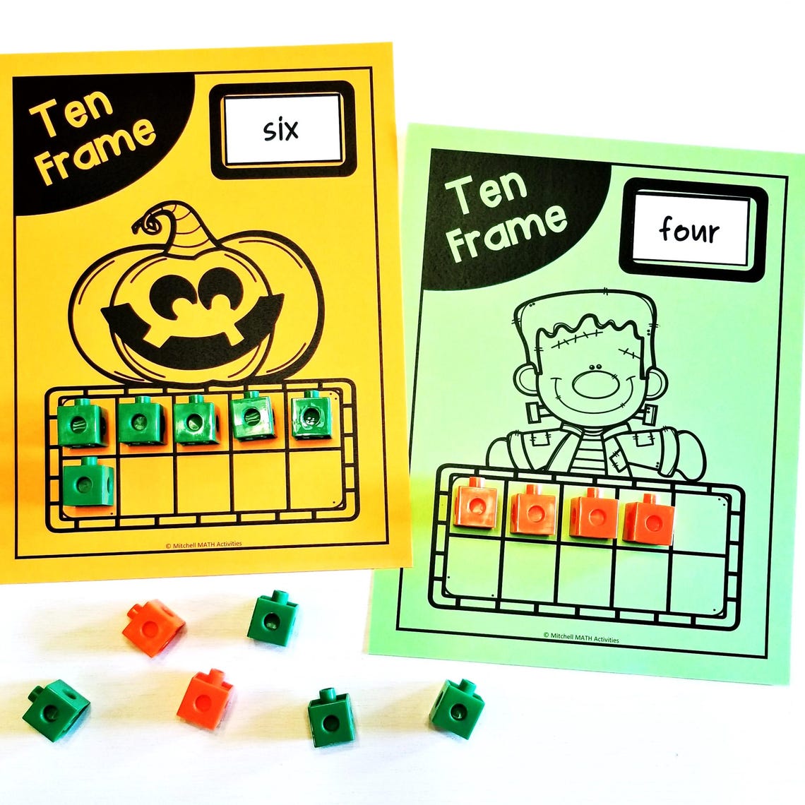 Halloween Numbers 1 to 20 Math Activities for October Number Sense ...