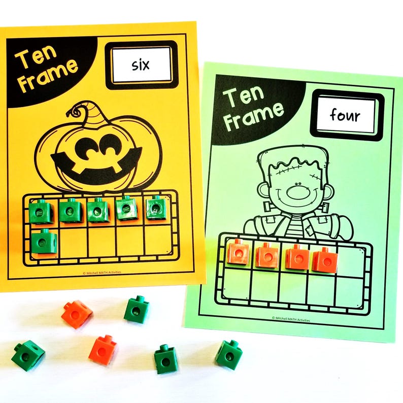 Halloween Numbers 1 to 20 Math Activities for October Number Sense ...