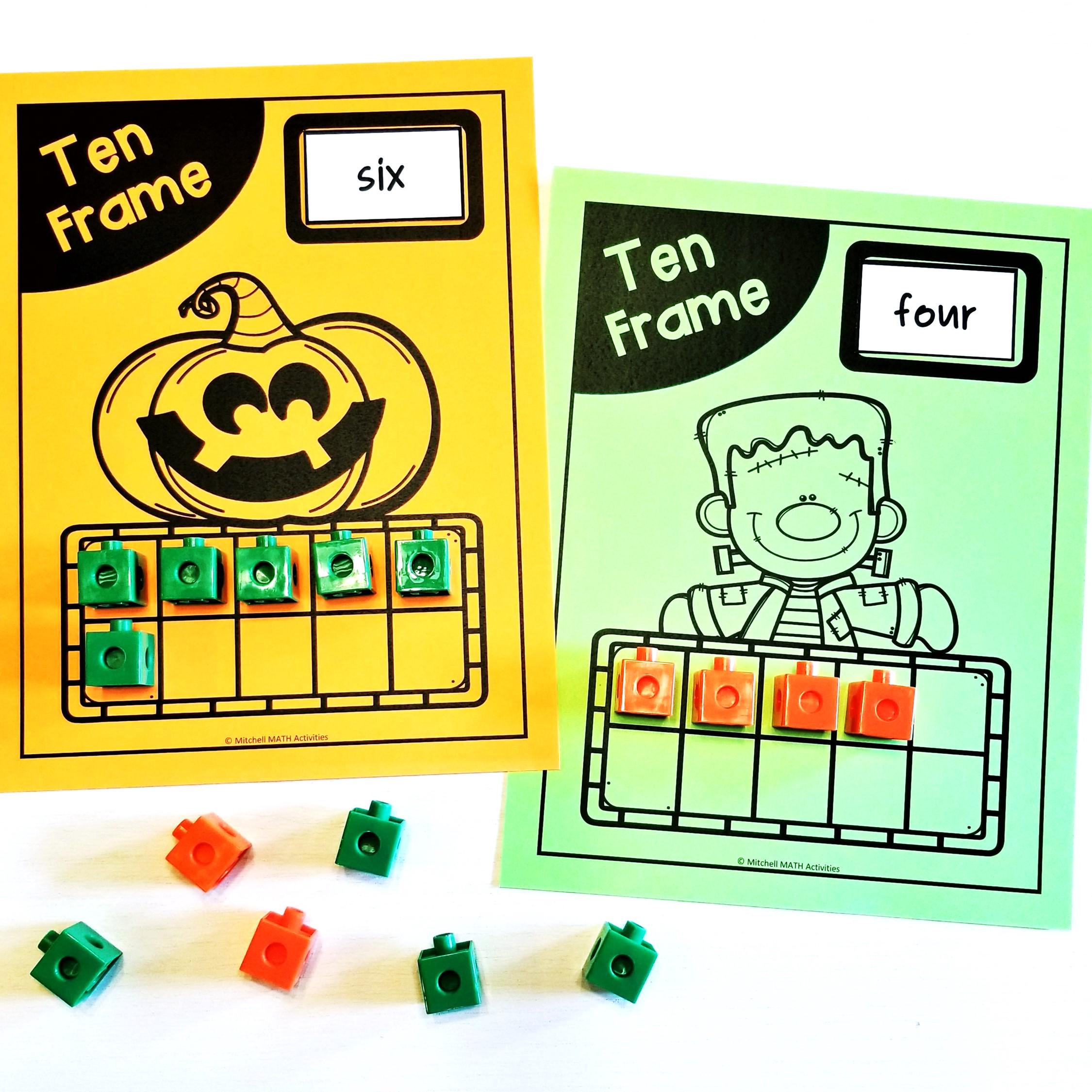 Halloween Numbers 1 to 20 Math Activities for October Number Sense ...