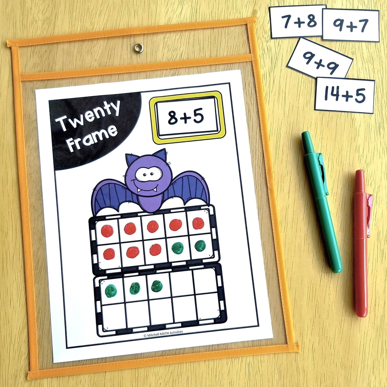 Halloween Numbers 1 to 20 Math Activities for October Number Sense ...