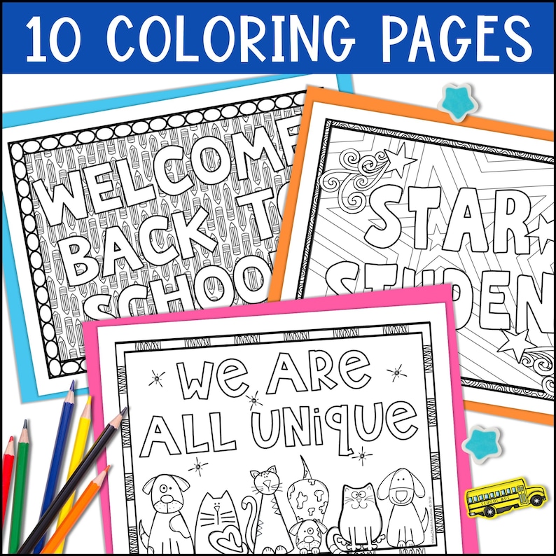 Back to School Activity Pack for 2nd, 3rd, and 4th Grade Morning Work ...