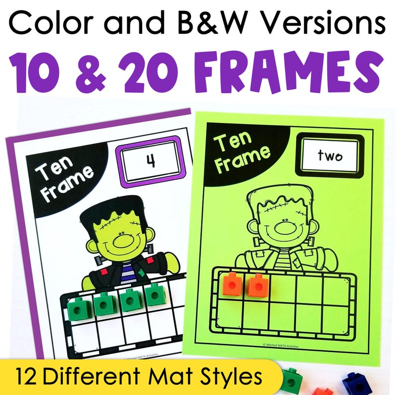 Halloween Numbers 1 to 20 Math Activities for October Number Sense ...