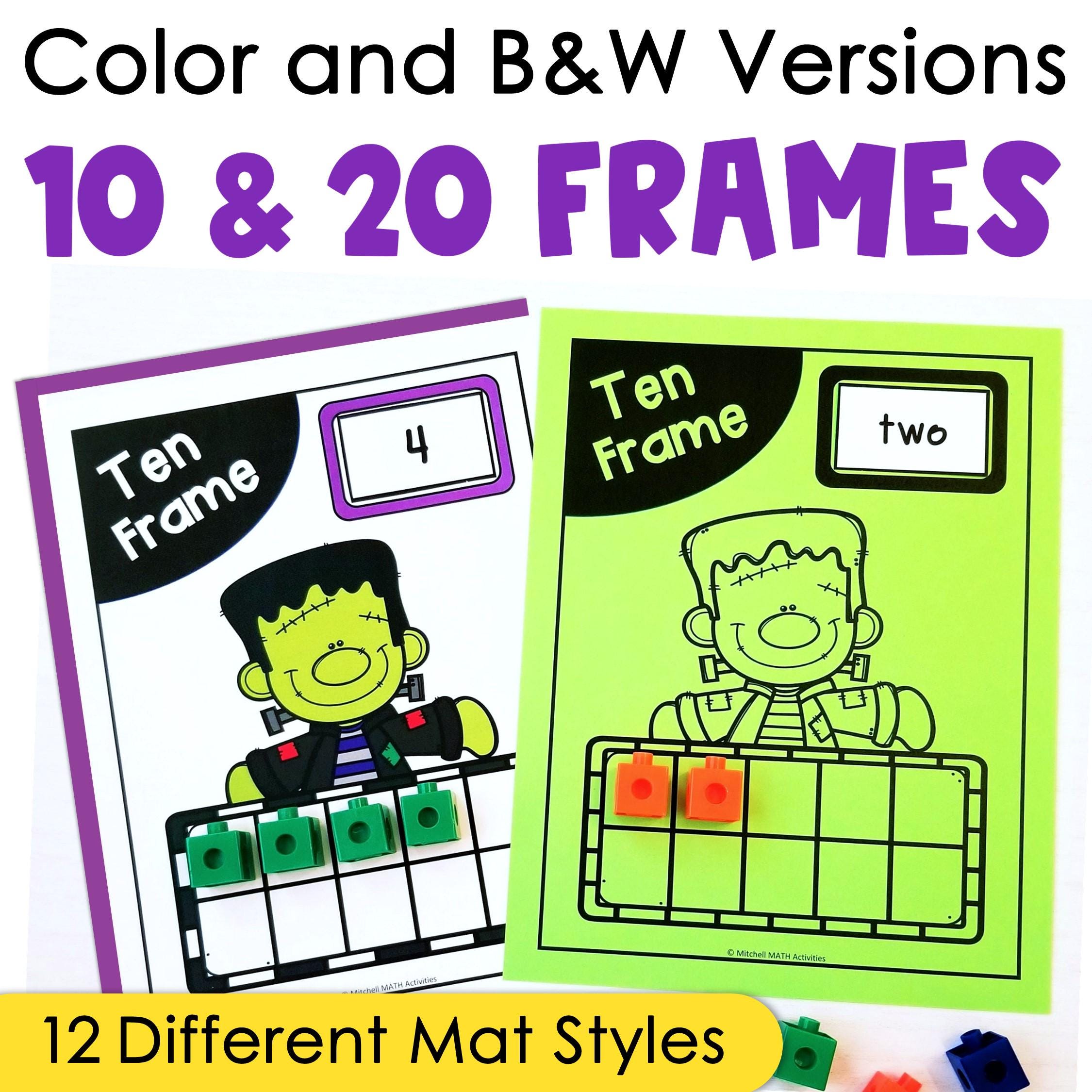 Halloween Numbers 1 to 20 Math Activities for October Number Sense ...