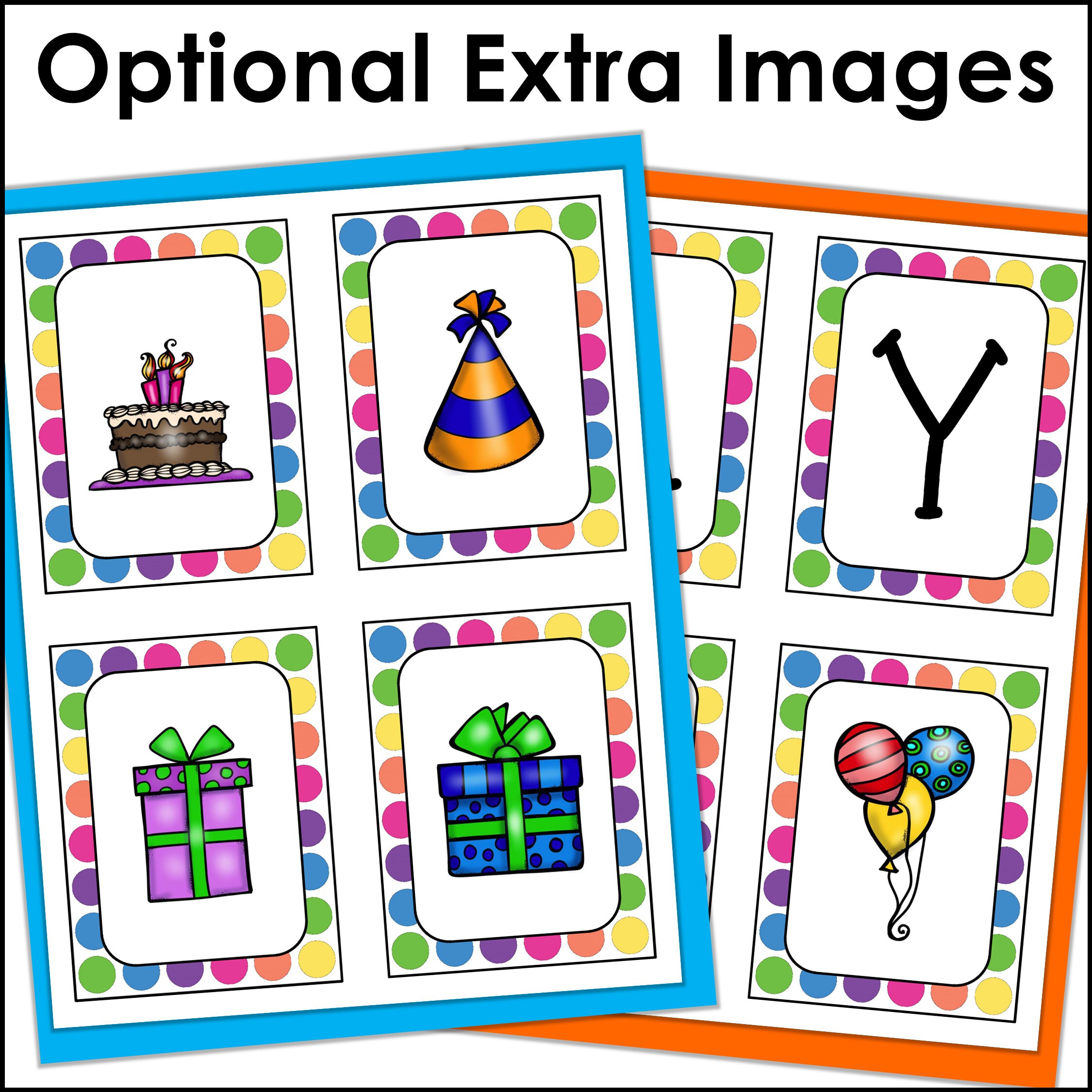 Happy Birthday Colorful Printable Banner - Etsy