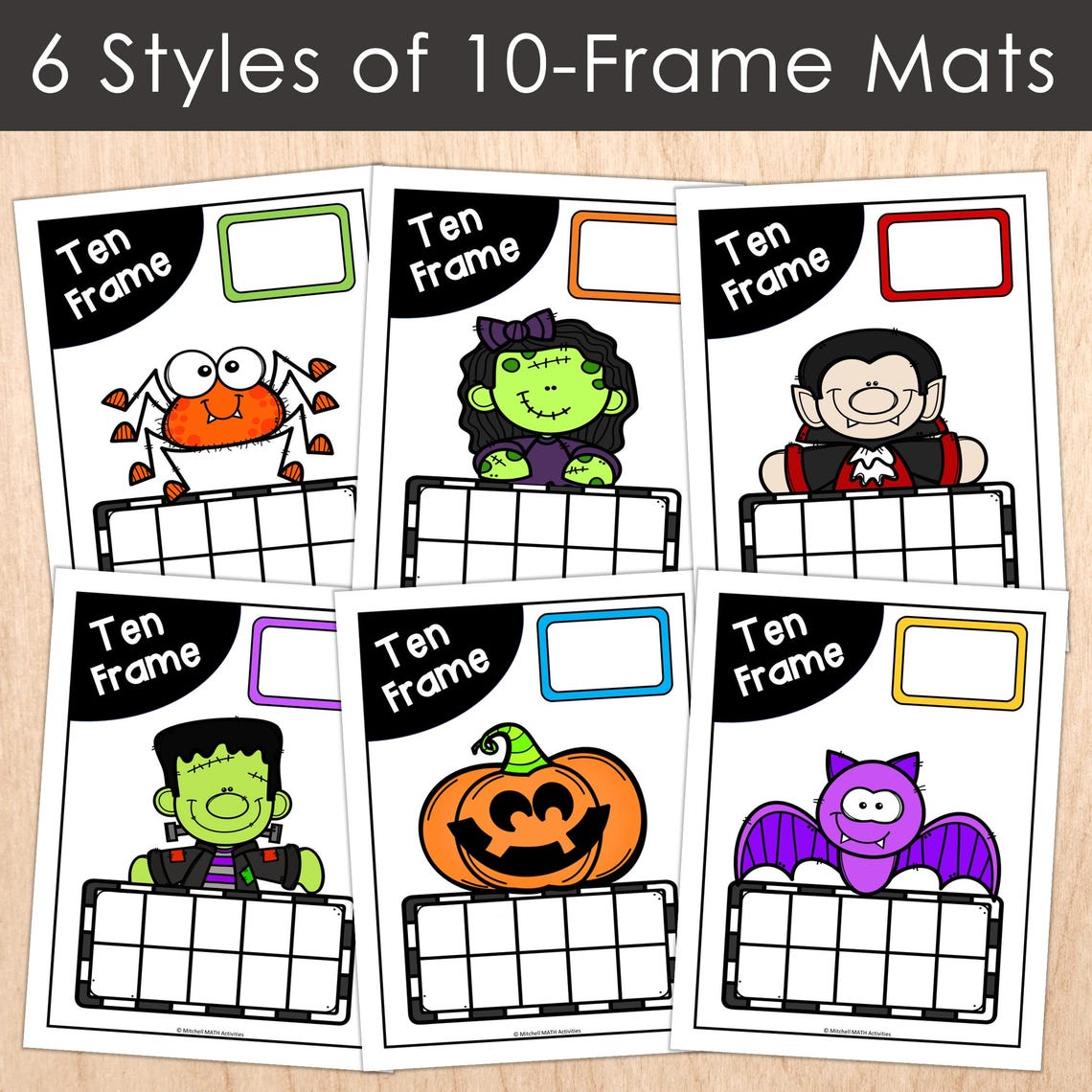 Halloween Numbers 1 to 20 Math Activities for October Number Sense ...