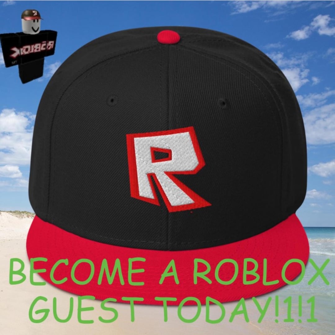 The Roblox Guest Hat - A Nostalgic Cosplay Essential! | Guest Hat | Cosplay | Snapback Hat ...