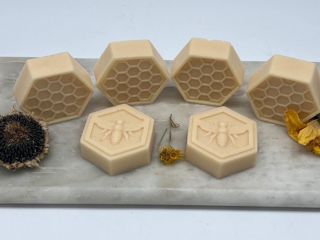 Lemon Lavender Bee Soap Bars - Etsy