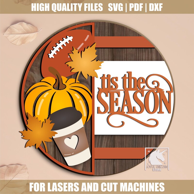 Fall Dxf Door Signs - Etsy