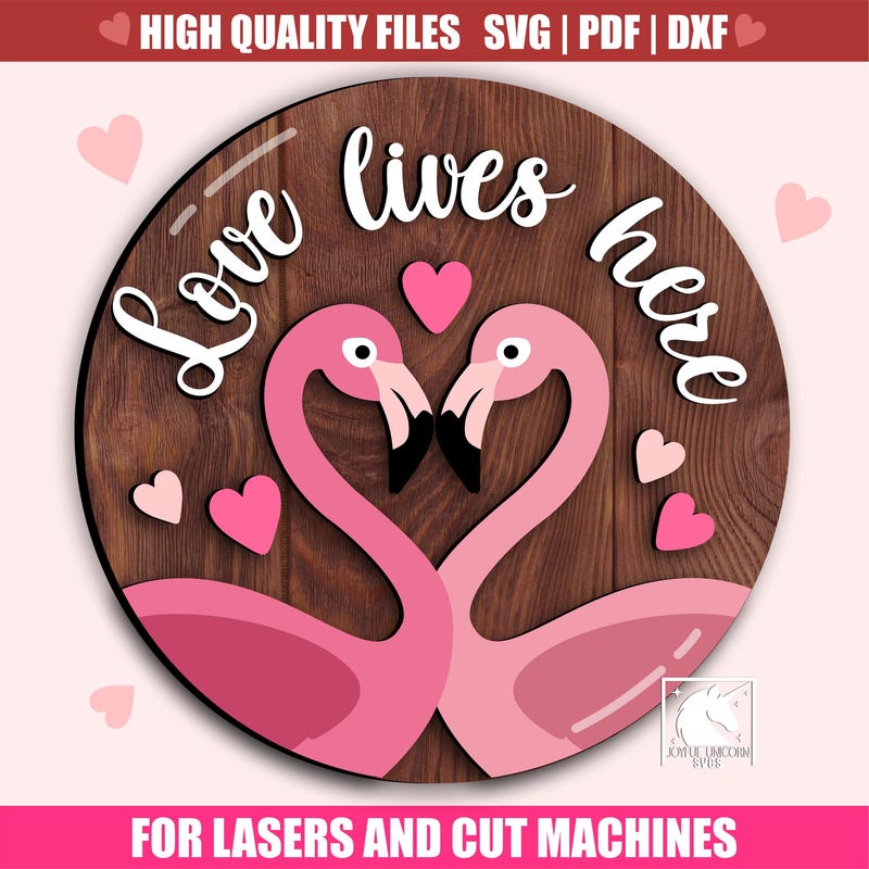 Flamingo Valentine Couple - Etsy