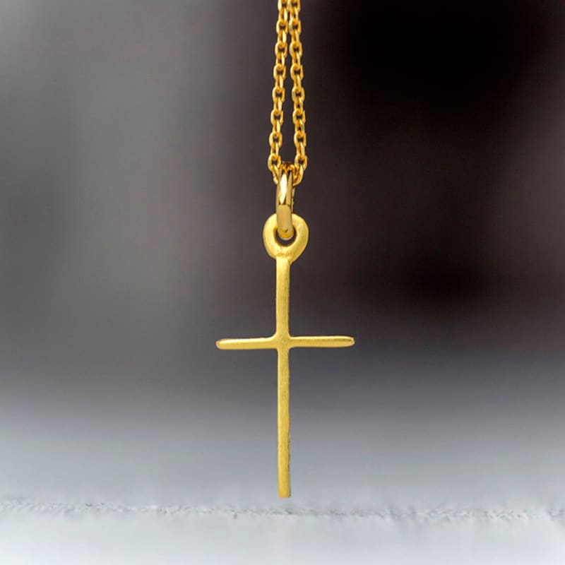 Gold Cross - Etsy
