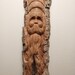 Christmas Decor Cottonwood Bark Woodcarving Santa Claus Wall Hanging - Etsy