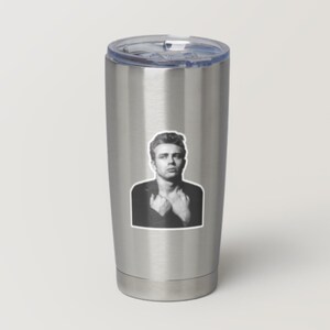 James Dean Vintage Style Sticker - Etsy