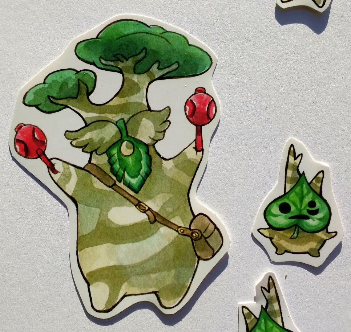 Korok Sticker Set Legend of Zelda Breath of the Wild - Etsy