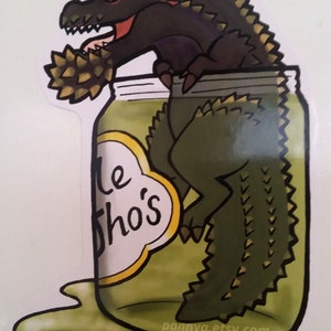 Monster Hunter the Terrifying Picklejho Decorative Deviljho Magnet ...