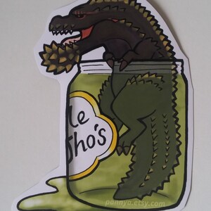 Monster Hunter the Terrifying Picklejho Decorative Deviljho Magnet ...