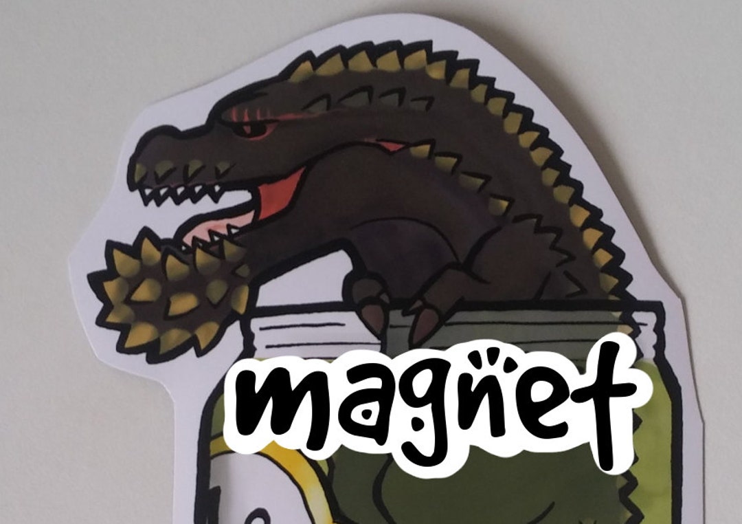 Monster Hunter the Terrifying Picklejho Decorative Deviljho Magnet ...