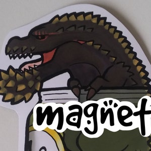 Monster Hunter the Terrifying Picklejho Decorative Deviljho Magnet ...