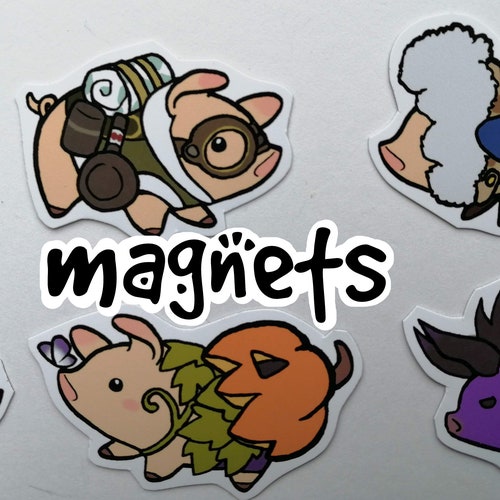 Monster Hunter Cute Poogie Stickers Pack of 16 Custom Made - Etsy