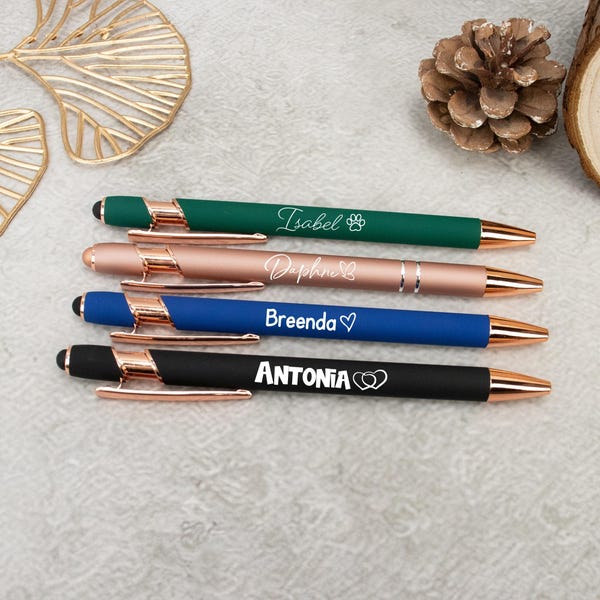 Personalized Pens Rose Gold - Etsy