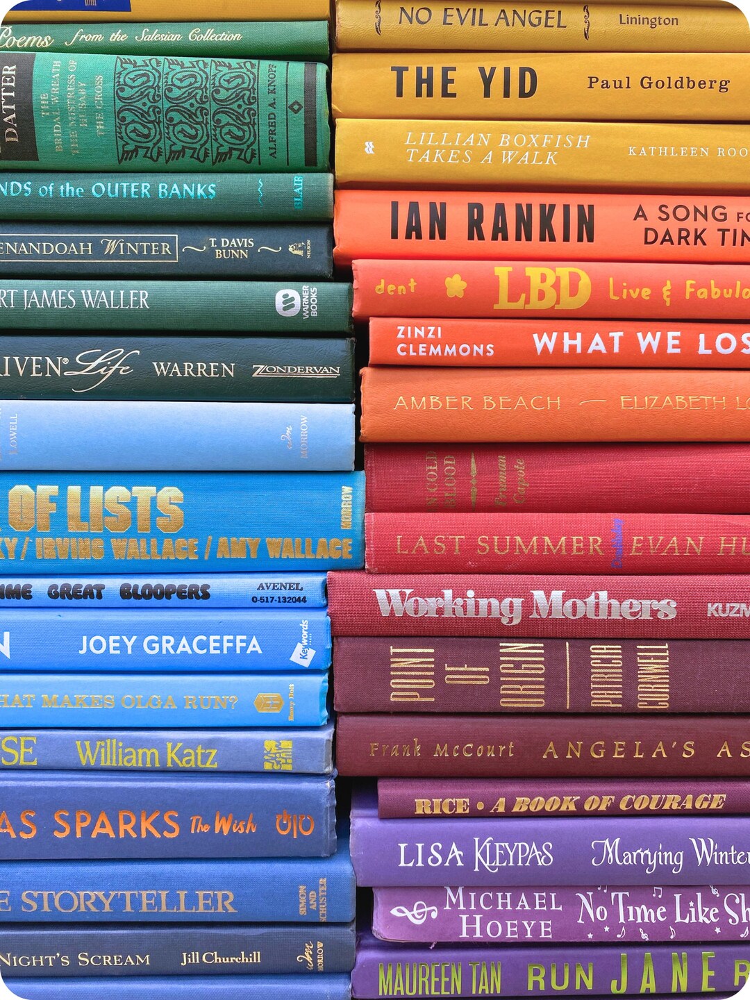 Books for Interior Decorating Book Bundle Rainbow Books Books by the ...