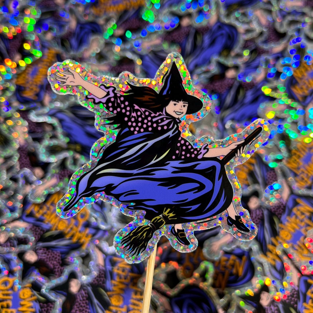 Marnie the Witch Nostalgic Fan Art Glitter Holographic Sticker ...