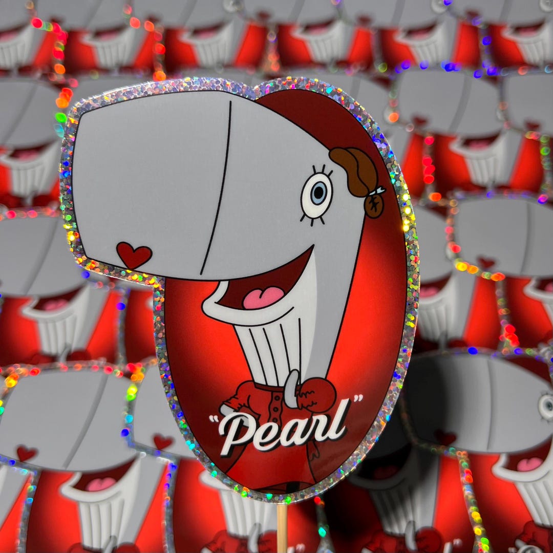 Underwater Whale Pearl, Maxine Minx Nostalgic Fan Art Glitter ...