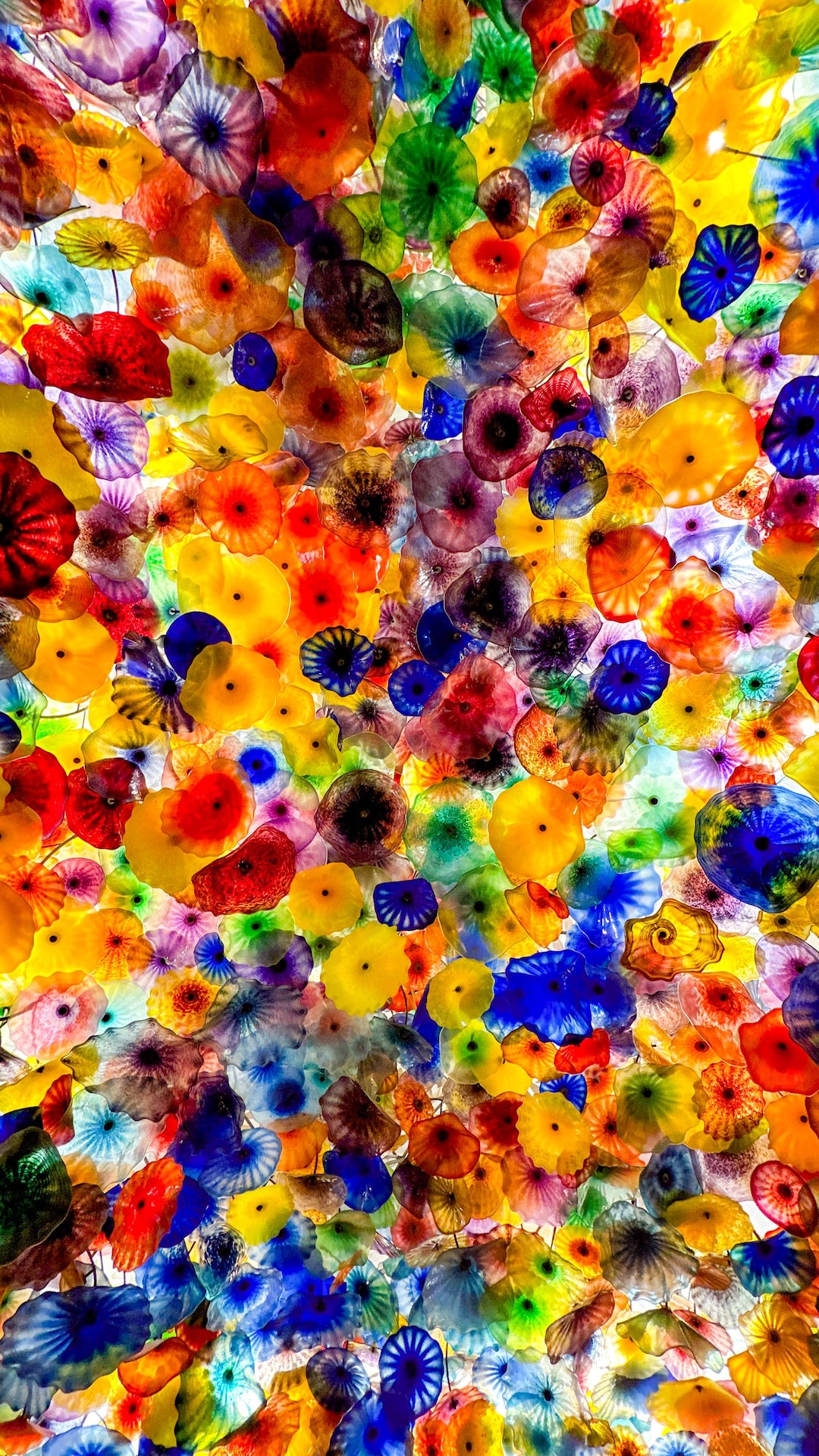 Bellagio Bloom: Vibrant Glass Ceiling Art From Las Vegas - Etsy