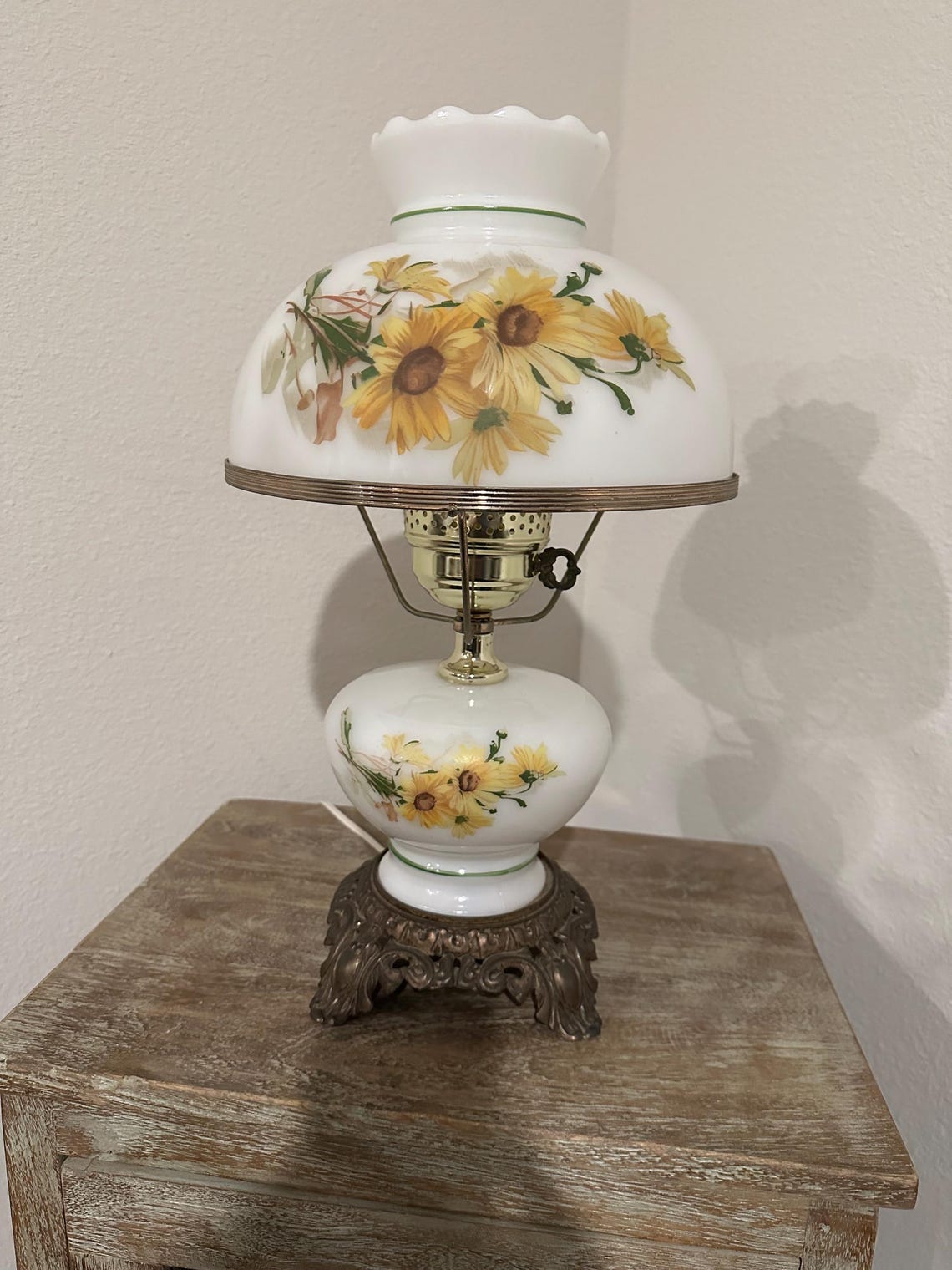 Vintage Gone With the Wind 3-way Lamp - Etsy