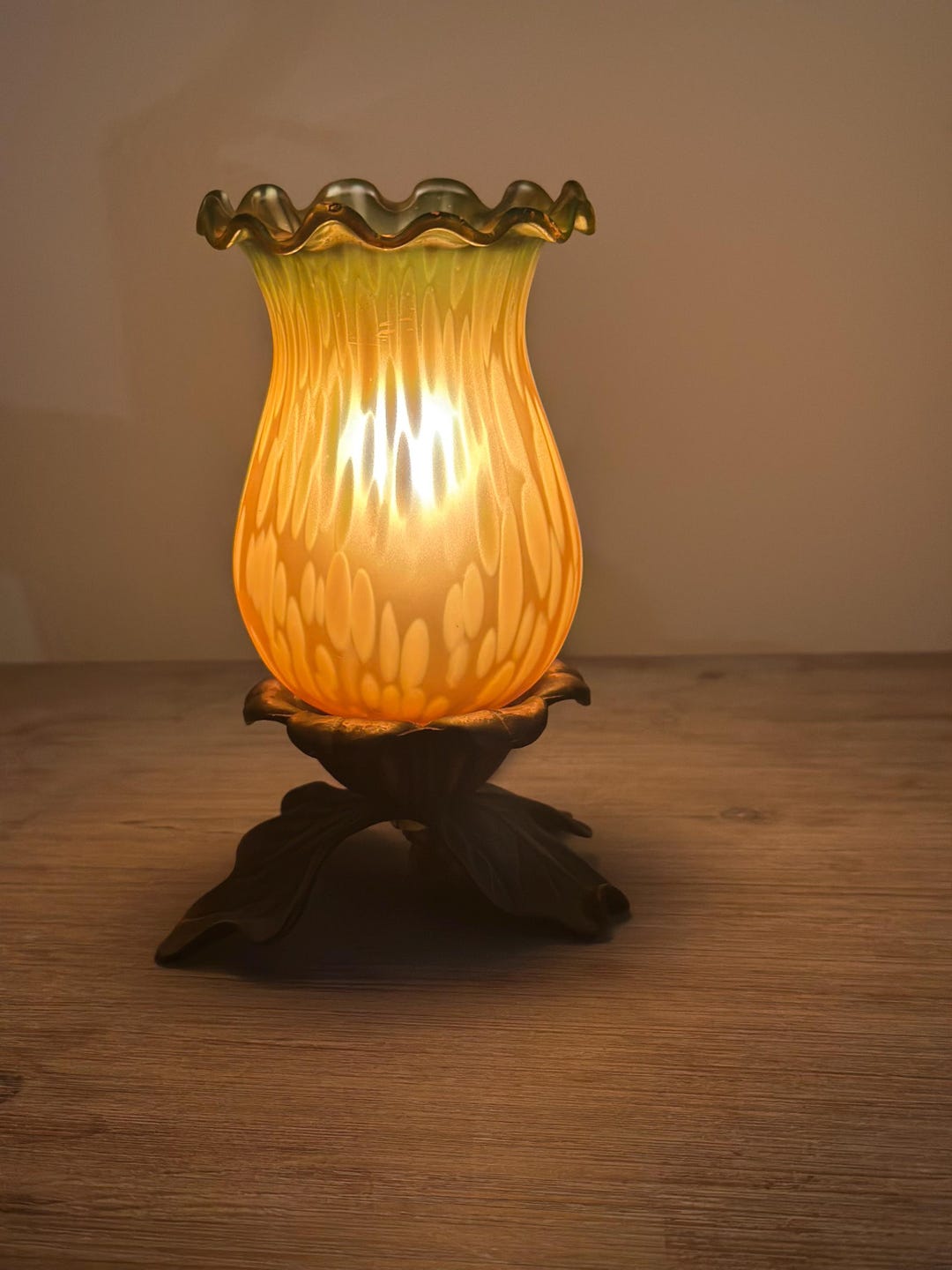 Vintage Andrea by Sadek Tulip Lamp - Etsy