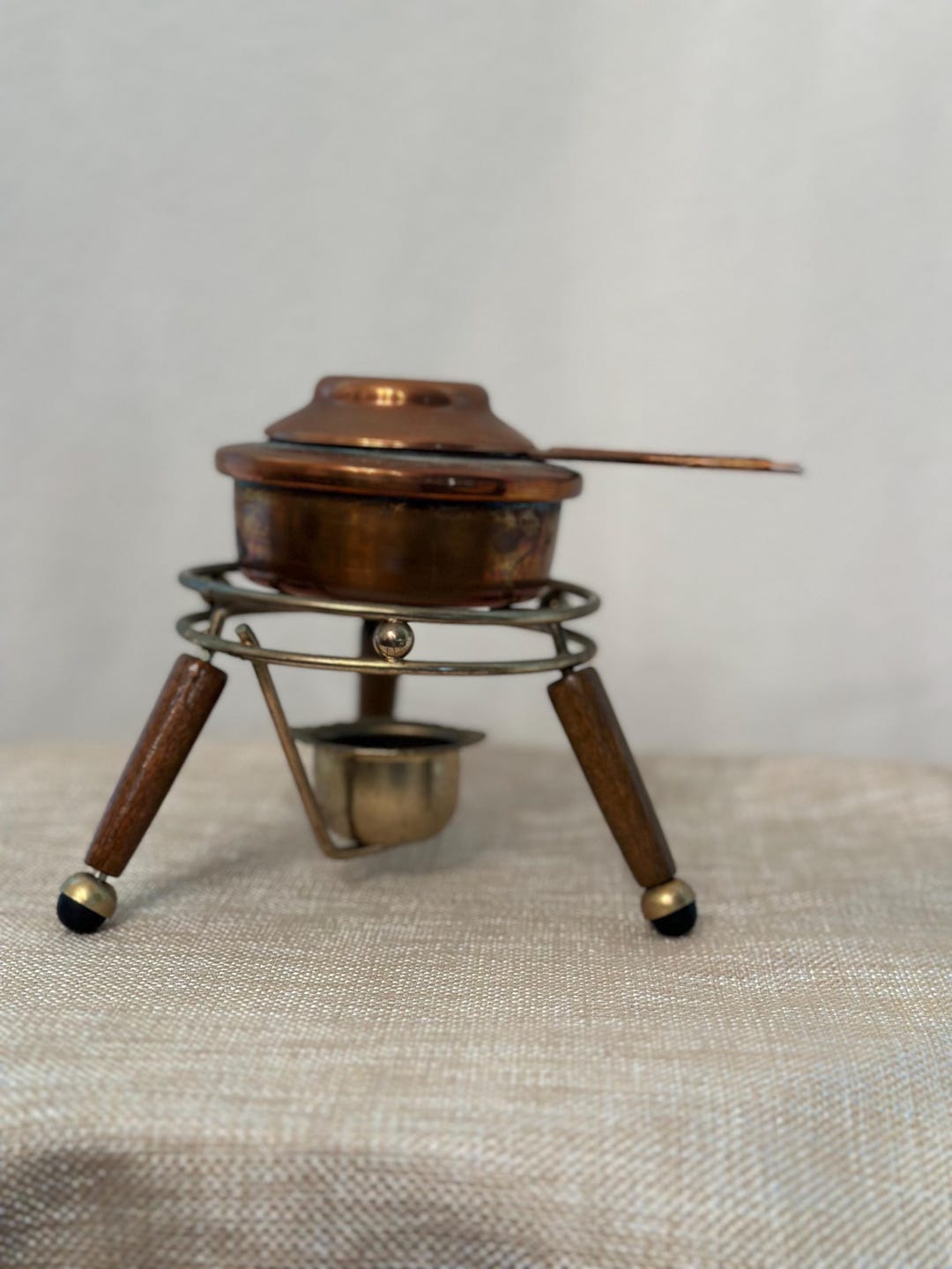 Vintage Switzerland Copper Chafing Pot - Etsy