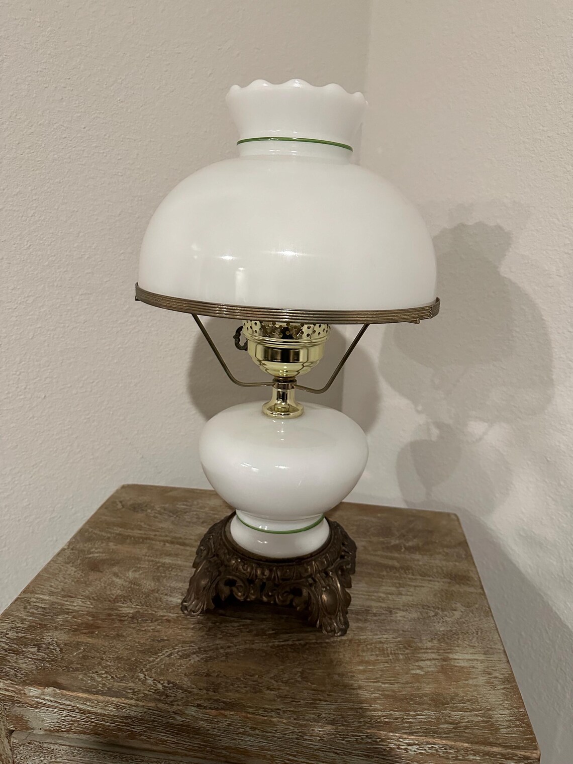 Vintage Gone With the Wind 3-way Lamp - Etsy