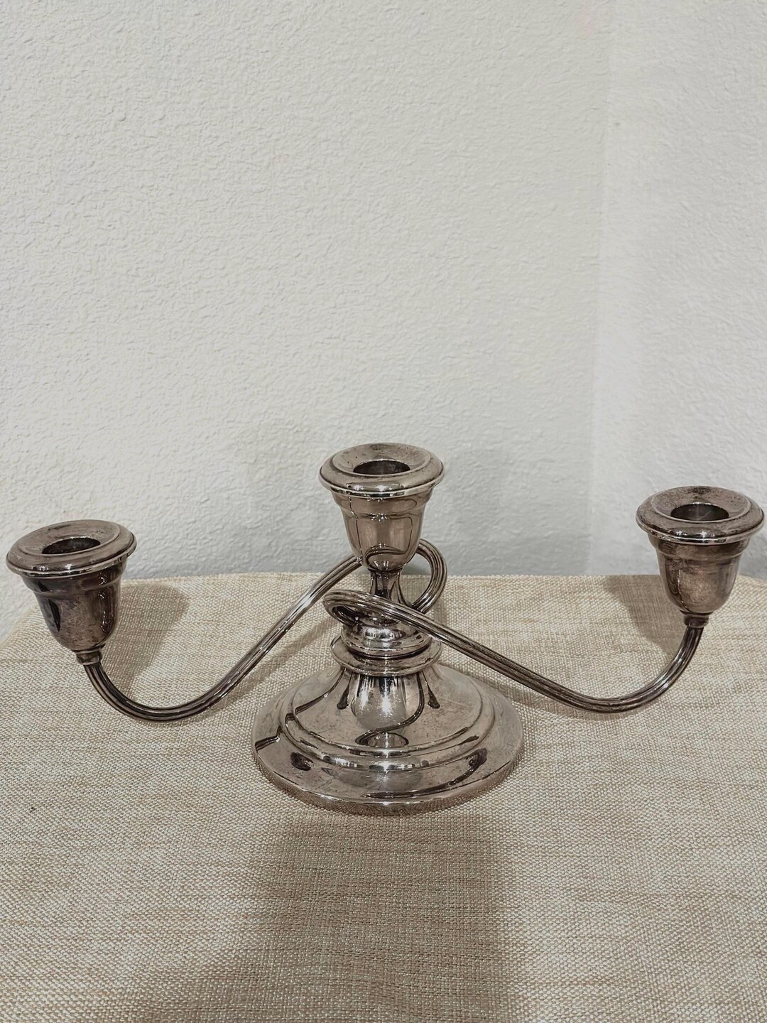 Vintage Gorham Silverplate Candlelabra YC3032 - Etsy