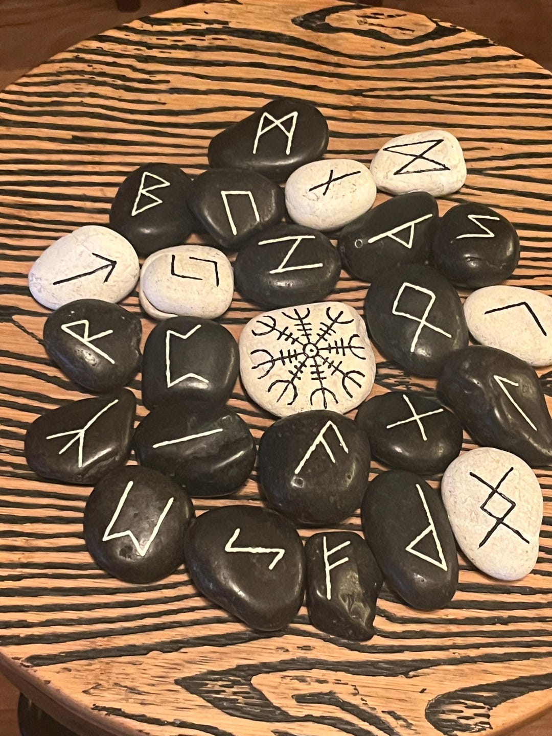 Mystic Stones of the Northern Light - Elder Futhark Norse Runes - Etsy