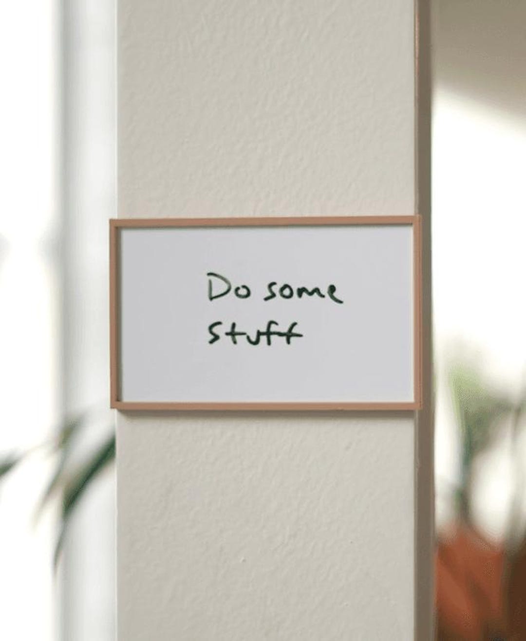 Dry Erase Card Holder With Magnets. Great for Reminders. Holds 3x5 ...