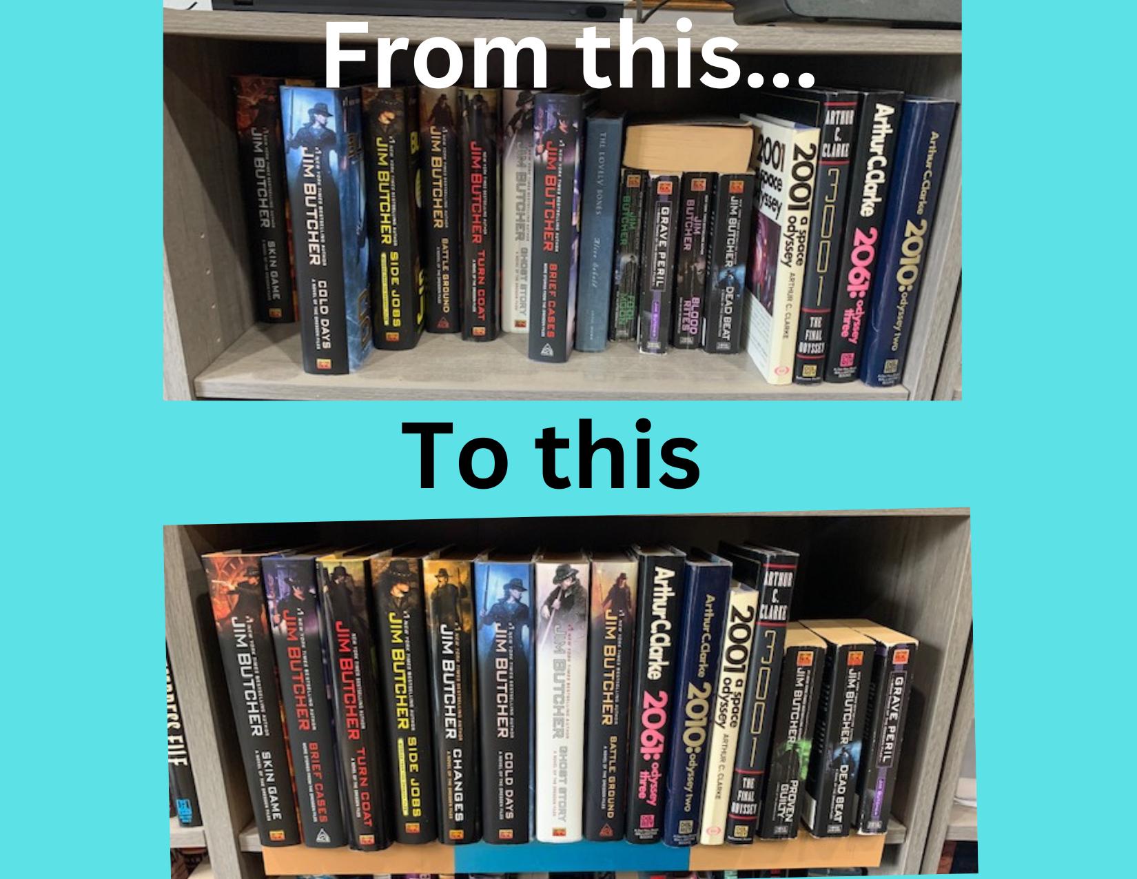 Stop the Pushback Middle Book Support for Library Shelves - Etsy