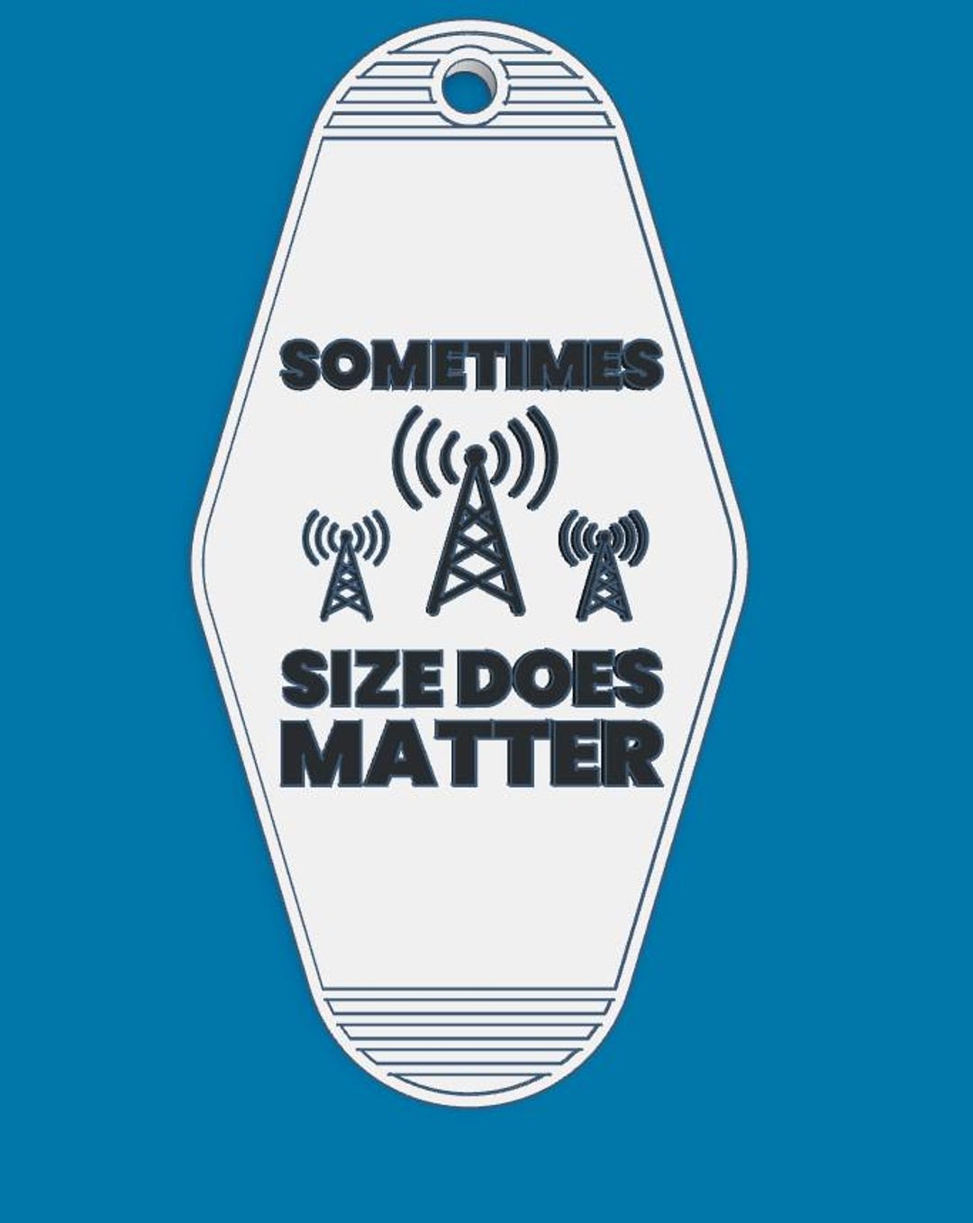 HAM Radio Keychain 3D Printing File - Etsy