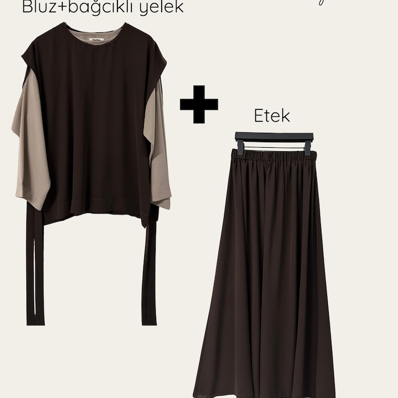 3 Piece Hijab Outfit - Etsy