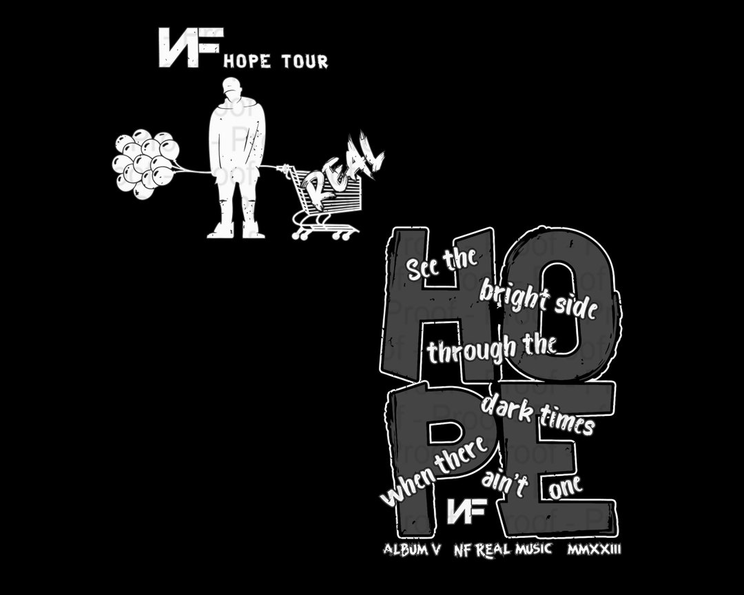 NF Hope Tour Png, NF Concert Png for Fan, Rapper NF Fan Png Digital ...