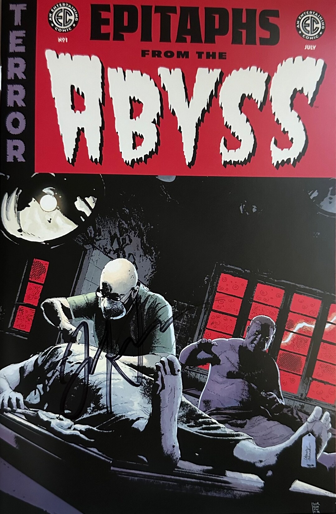 Epitaphs From the Abyss 1 2024 Signed / Autographed by Author J ...