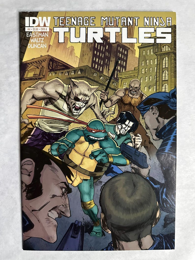 Teenage Mutant Ninja Turtles Comics | Mirage, IDW | 1st Apps, Variants & Signed Issues - Etsy