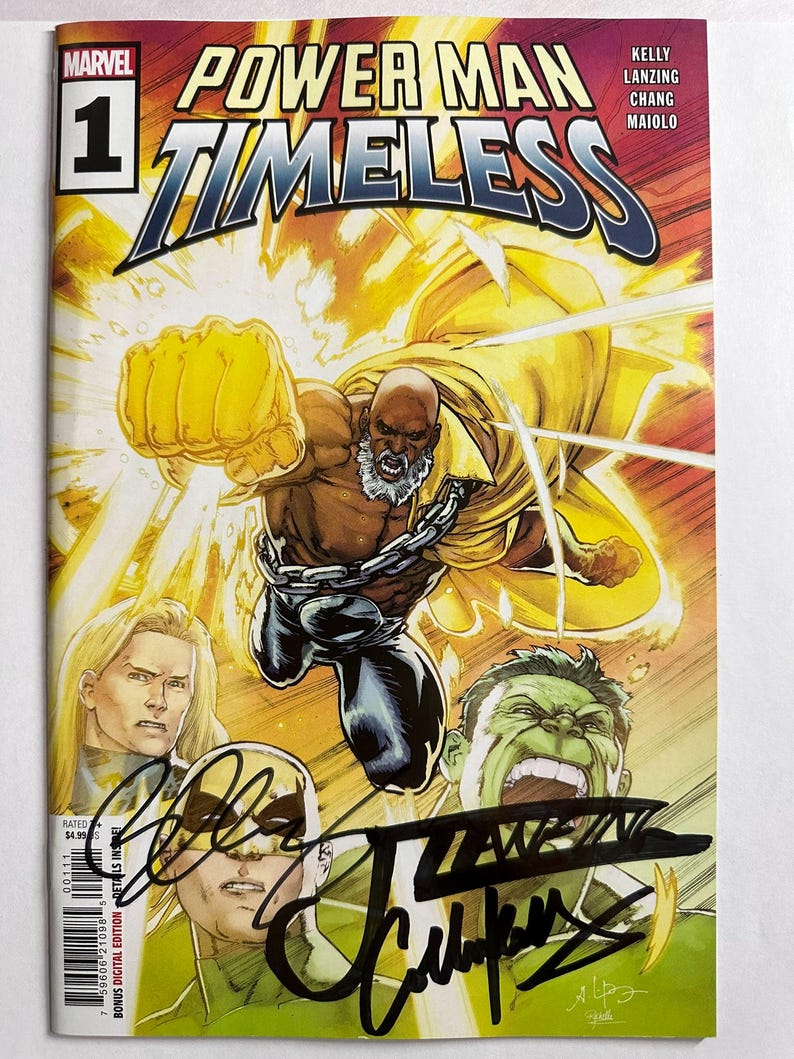 Signed Comics Rare Marvel Comics Certificate of Authenticity Collector ...