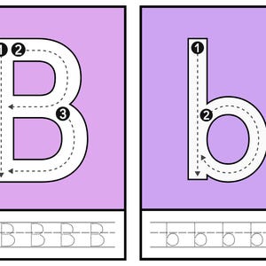 Pastel Alphabet Tracing Worksheets for Toddlers | A-Z Uppercase ...