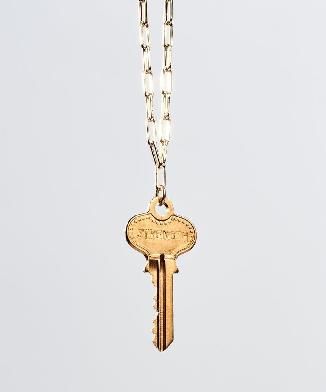 Classic Key Brooklyn Chain Necklace - Etsy