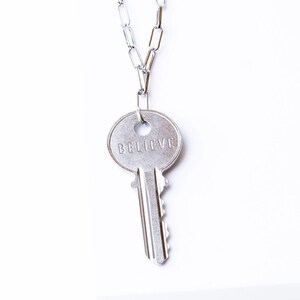 Classic Key Brooklyn Chain Necklace - Etsy