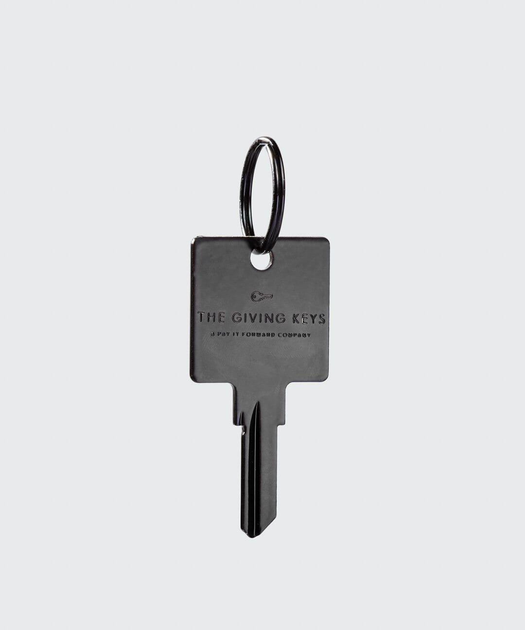 Matte Black Original Keychain - Etsy