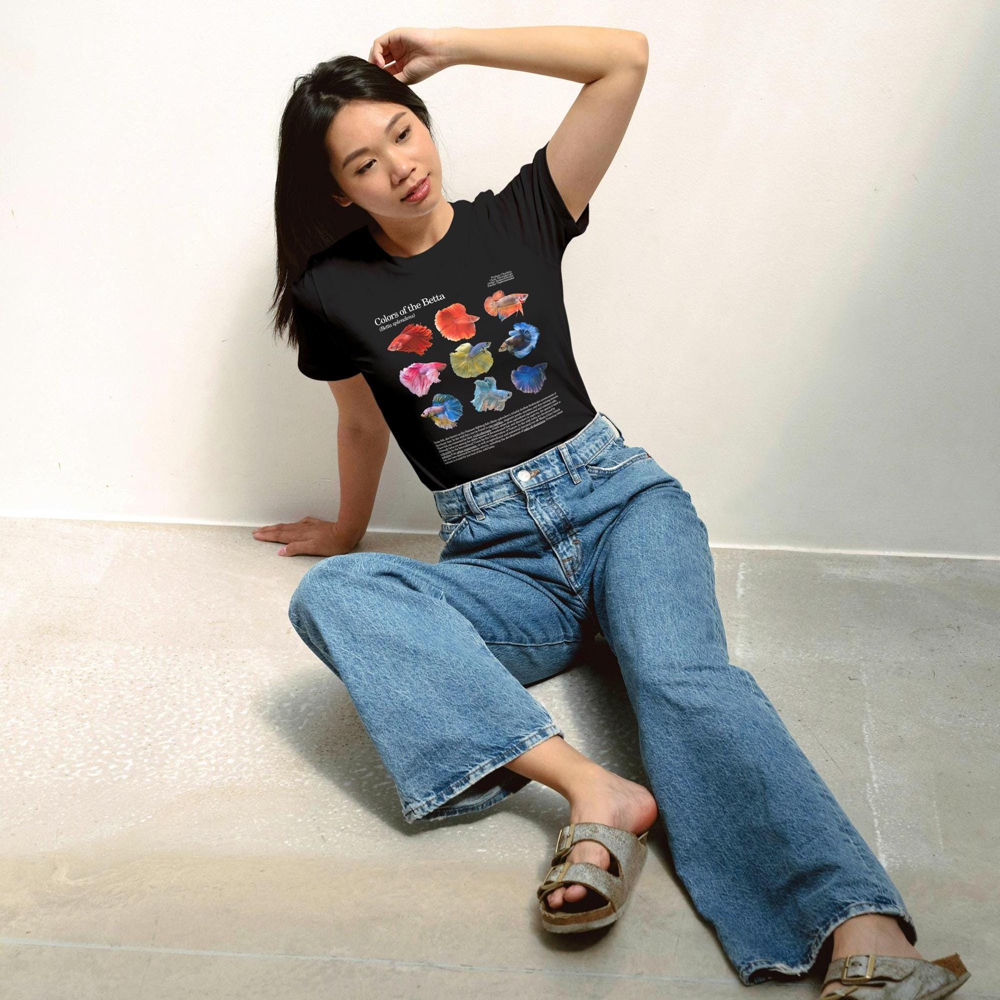 Trendy Betta Fish Shirt, Colors of the Betta T-shirt, Ocean Life Tee ...