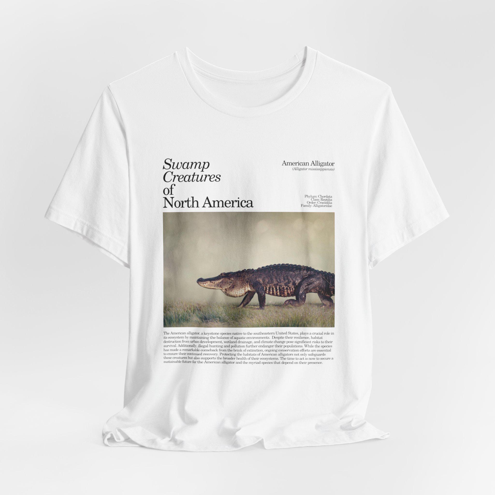 Trendy Alligator Shirt, Swamp Creature Shirt, Animal Shirt, Nature ...